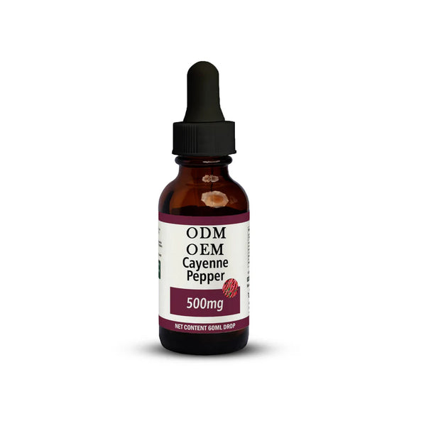 Vanity Vision Cayenne Pepper Drops 500mg (60ml) | ODM & Private Label