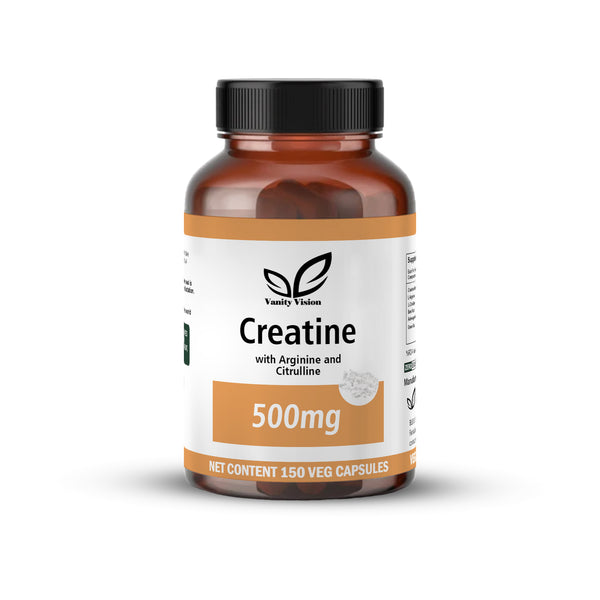 Creatine 500mg -150 capsules ina pack – Vanity Vision